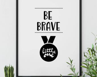 Be brave little one | Etsy