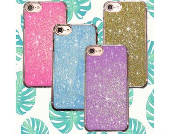 Glitter phone case | Etsy