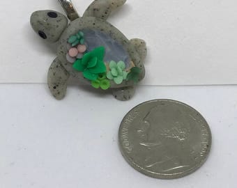 Polymer clay turtle | Etsy
