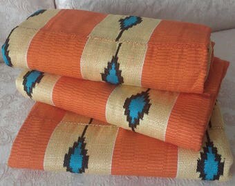 Kente cloth fabric | Etsy