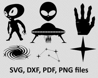 Alien svg | Etsy
