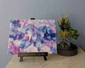 Alcohol ink painting | Etsy