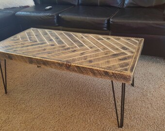 Distressed table | Etsy