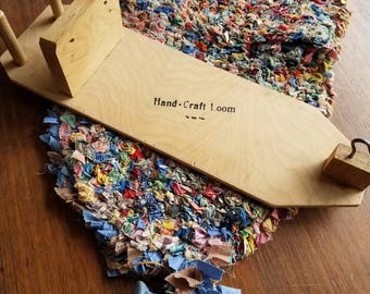 Rag rug loom | Etsy