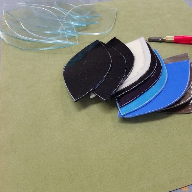 Fused Glass Recycled Glass Stained Glass Home by GlassArtByMargot