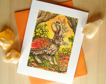 Jackalope Jackrabbit Antelope Bunny Rabbit Wolpertinger Plush