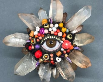 Betsy Youngquist Beaded Mosaic Sculpture by betsyyoungquist