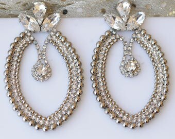 Oversized earrings | Etsy