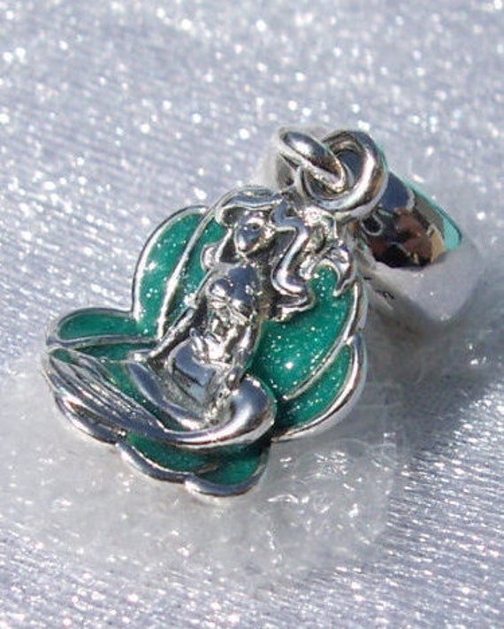 Pandora Disney Ariel Bracelet Charm Dangle Mermaid Sea