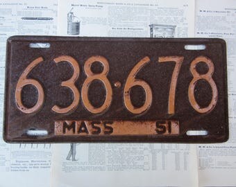 1950s license plate | Etsy