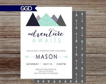 Adventure invitation | Etsy