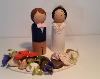 Peg doll wedding | Etsy