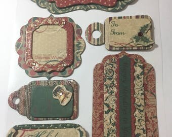 Scrapbooking tags | Etsy