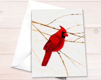 Cardinal stationery | Etsy