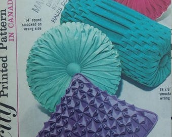 Smocked pillow | Etsy