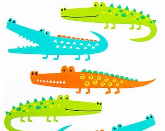 Crocodile stickers | Etsy