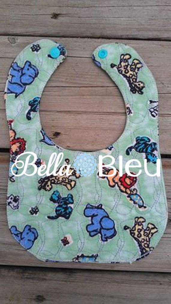 ITH embroidery design In The hoop Baby Bib ITH Baby Bi Baby