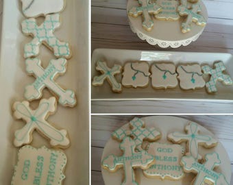 Communion cookies | Etsy