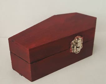 Halloween coffin box | Etsy