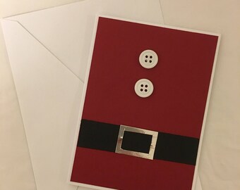 Santa claus card | Etsy