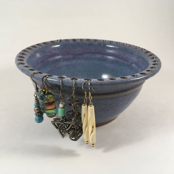 Jewelry Organizer Pottery Jewelry Bowl Earring Holder