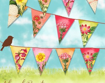 Printable bunting | Etsy