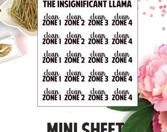 Zone cleaning | Etsy