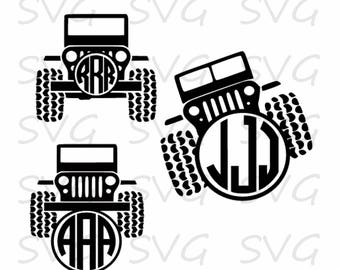 Arrow Monogram Frame Bundle for silhouette cameo or other