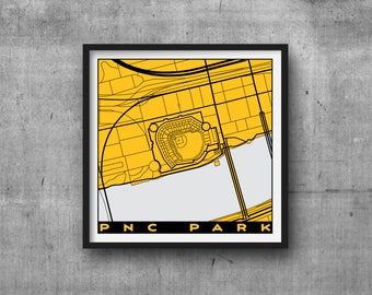 Pnc park print | Etsy