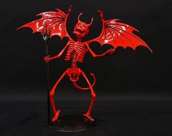 Devil skeleton | Etsy
