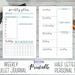 Etsy business planner printable small business planner