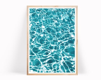 Ocean Art Print Ocean Poster Surf Art Print Beach Surf