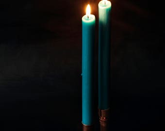 Recycled Pipe Candle Holder