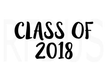 Senior 2018 svg | Etsy