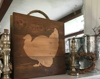 Wood turkey | Etsy