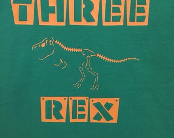 Three rex | Etsy