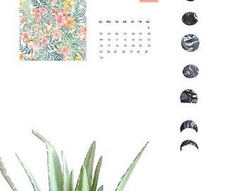 Flower calendar | Etsy
