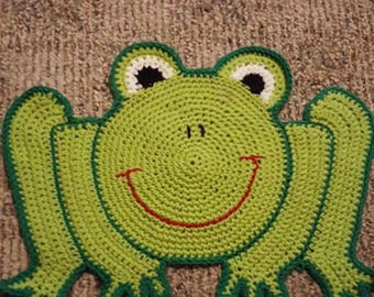 Frog rug | Etsy