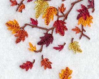 Fall bath towel | Etsy