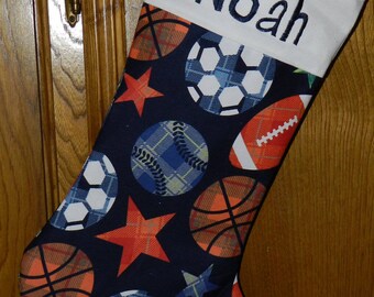 Sports stocking | Etsy