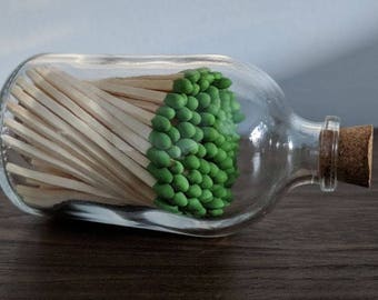 Jar of matches | Etsy