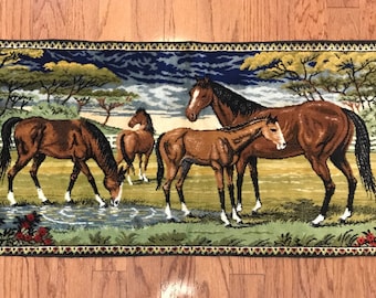Horse tapestry | Etsy
