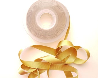 Gold ribbon | Etsy