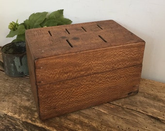 Antique wooden box | Etsy
