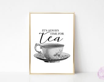 It's always tea time | Etsy
