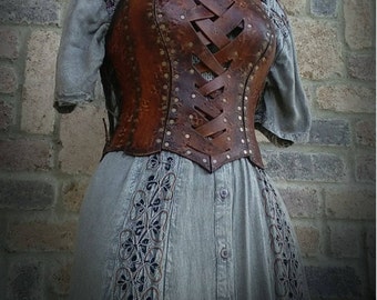 Viking corset | Etsy