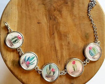 Cactus rose jewelry | Etsy
