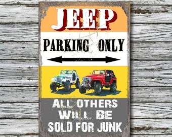 Jeep sign | Etsy