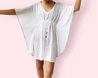 White beach dress | Etsy