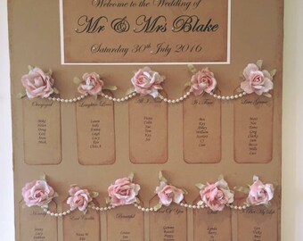 Wedding table plan | Etsy
